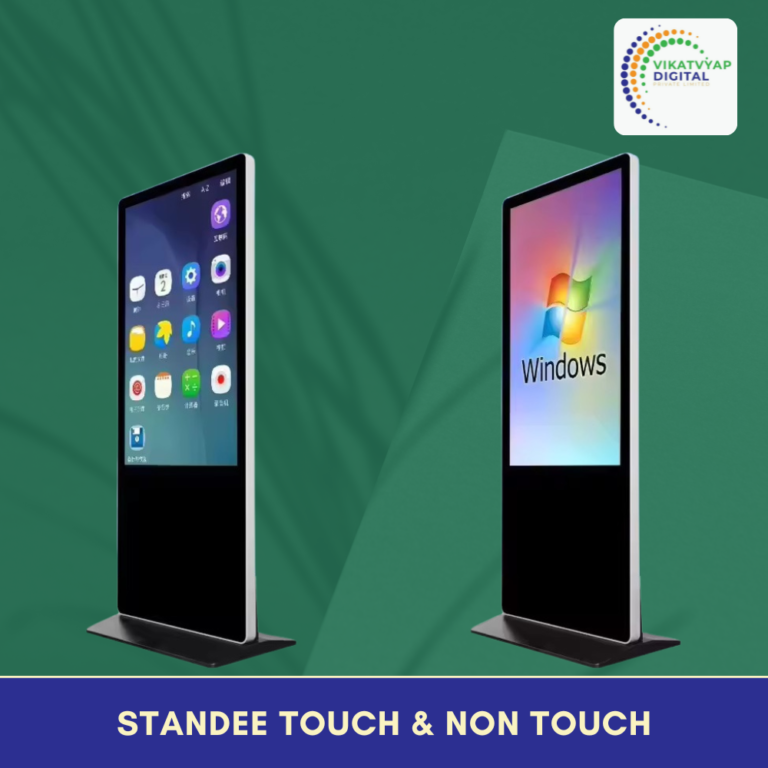 Standee Touch & Non Touch – Vikatvyap Digital